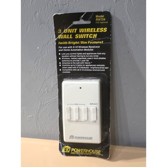 X10 Powerhouse | Wearables | X Powerhouse Rw724 3unit Wireless On Off ...